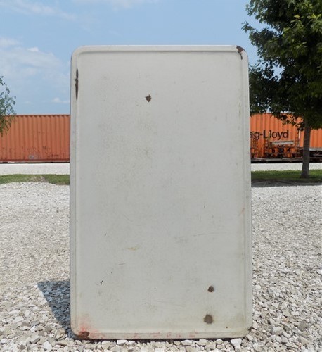 Blue & White Porcelain Table Top Panel, Kitchen Cupboard Hoosier Enamel ...