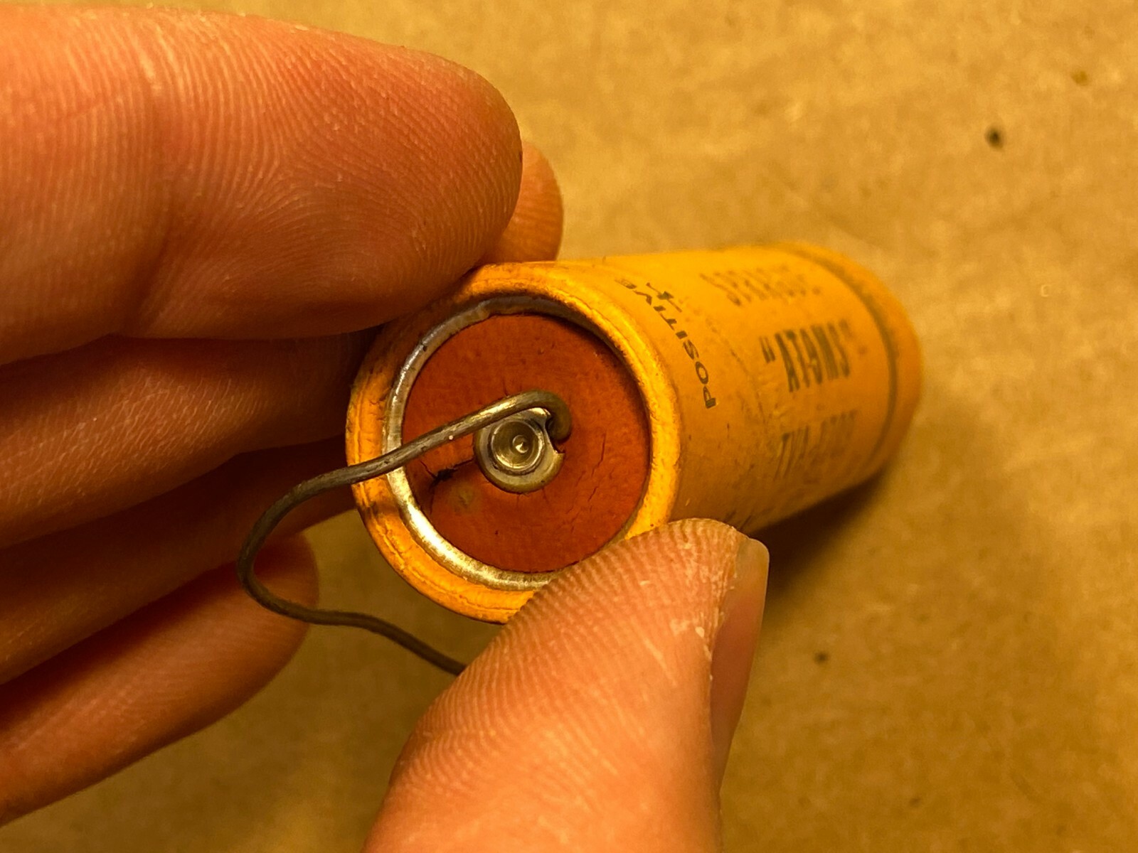 Vintage 1960 Sprague Atom 20 uf 450v Capacitor TVA-1709 Tube Amp Cap | eBay