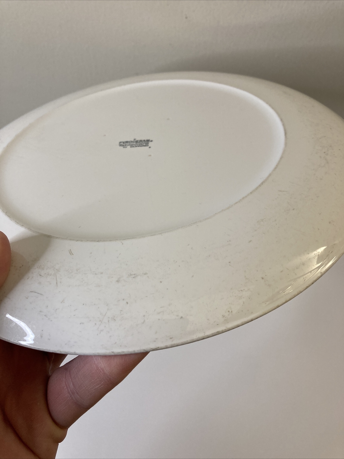 Vintage Pyroceram Tableware by Corning 10" Plate WW 1 Fighter Pilot ...