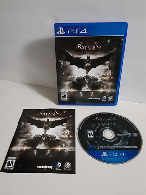 Batman Arkham Knight Sony PlayStation 4 2015 Rocksteady PS4 Complete ...