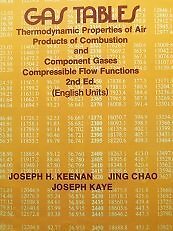 GAS TABLES: THERMODYNAMIC PROPERTIES OF AIR PRODUCTS OF By Joseph H ...
