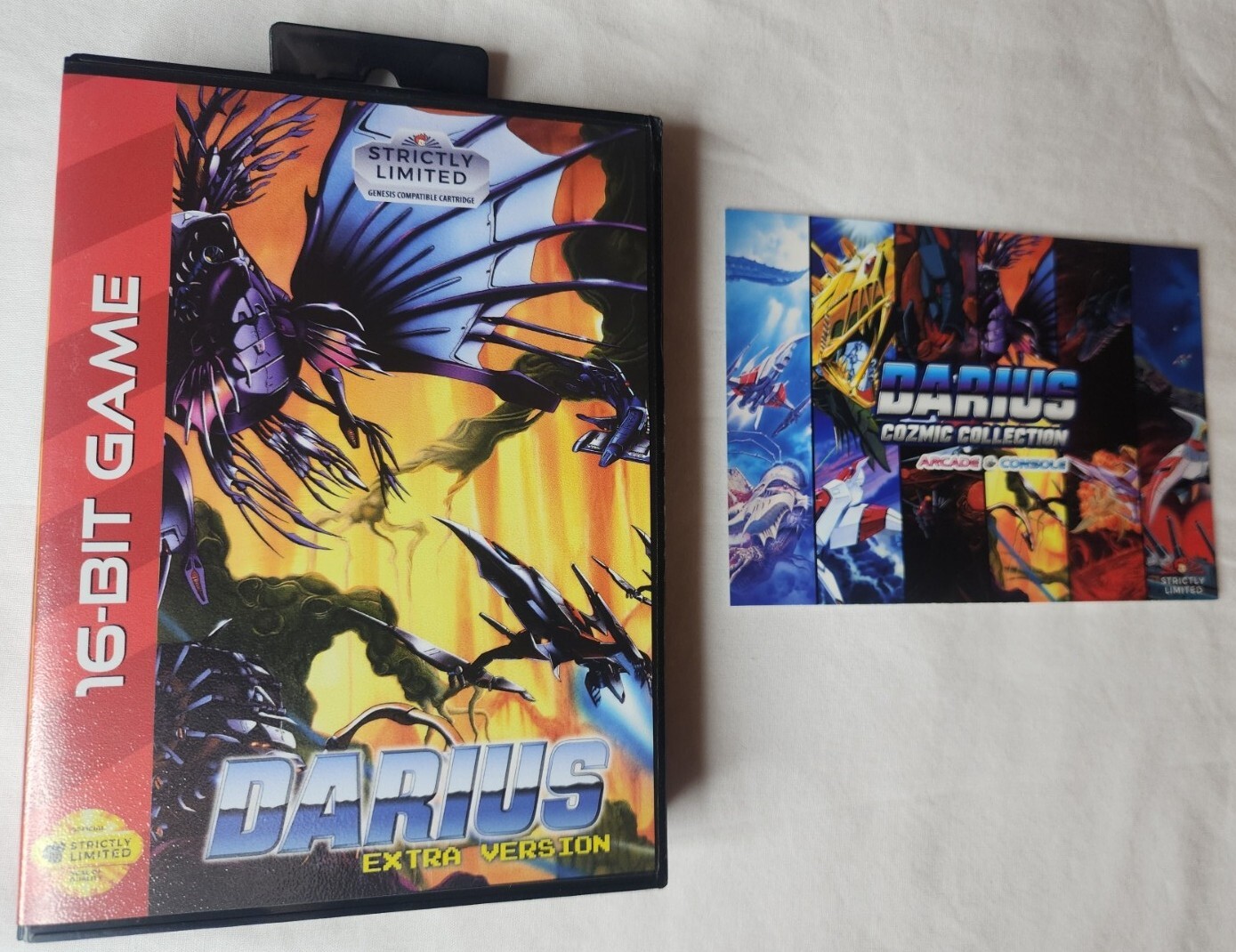 Darius Extra Version - Strictly Limited Sega Genesis MegaDrive with ...