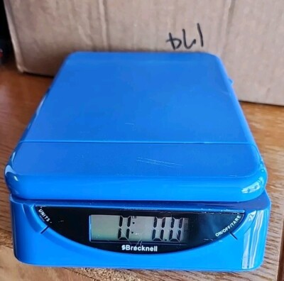 Brecknell PS25 Electronic Portable Postal Parcel Scale 25 lb x 0.2 oz ...