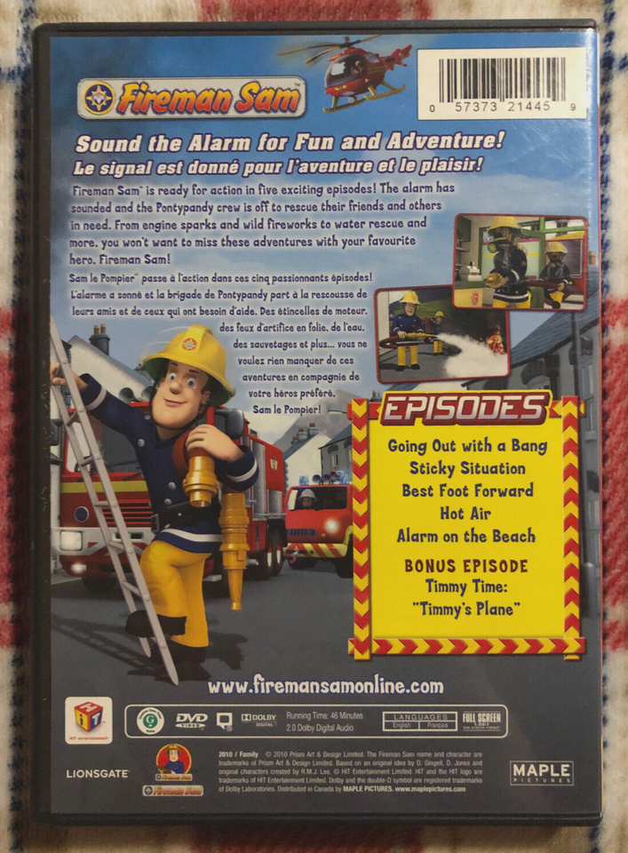 FIREMAN SAM: READY FOR ACTION | DVD, No Scratches | HiT Entertainment ...