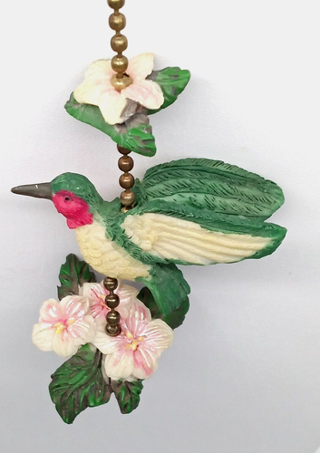 Hummingbird Flower Fan or Lighting Pull Chain Decorative Accessories ...