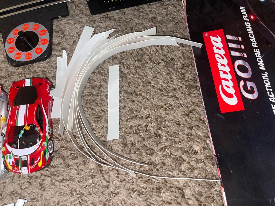 Carrera Go Power Grip Ferrari Slot Racing System Dodge Viper Ferrari ...