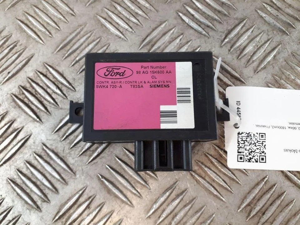 FORD FOCUS Turnier DNW Immobiliser Control Module 5WK4720A 1.80 Diesel ...