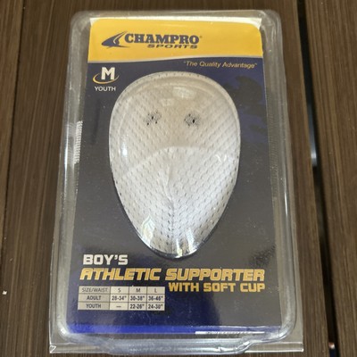 Champro Youth Athletic Supporter W/ SOFT Cup. Youth medium. Jock Strap ...