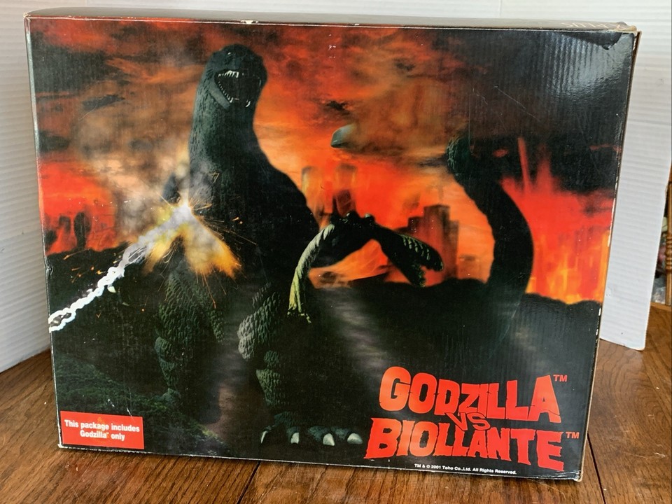 X PLUS 2001 Godzilla vs. Biollante 12" GODZILLA FIGURE | eBay