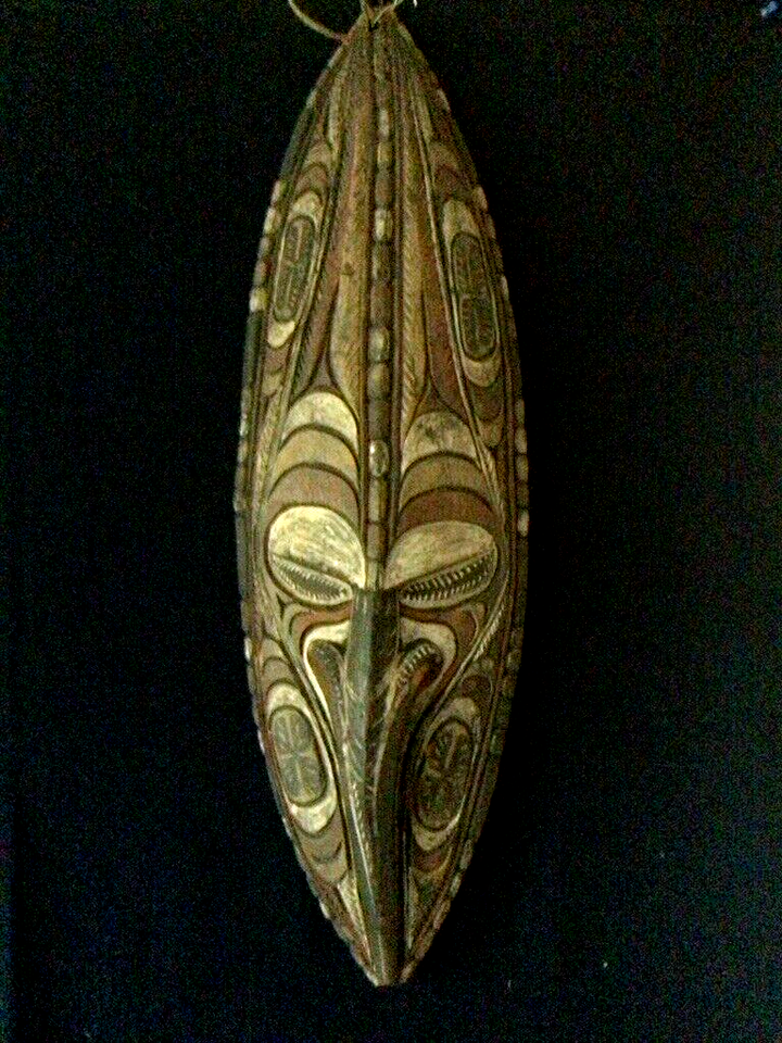 Vintage Ceremonial Sepik River Mask, Papua New Guinea | eBay