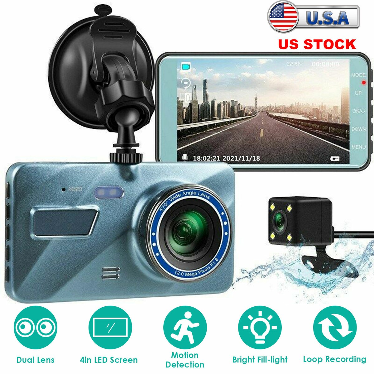 Camera Dvr Motion And Light
