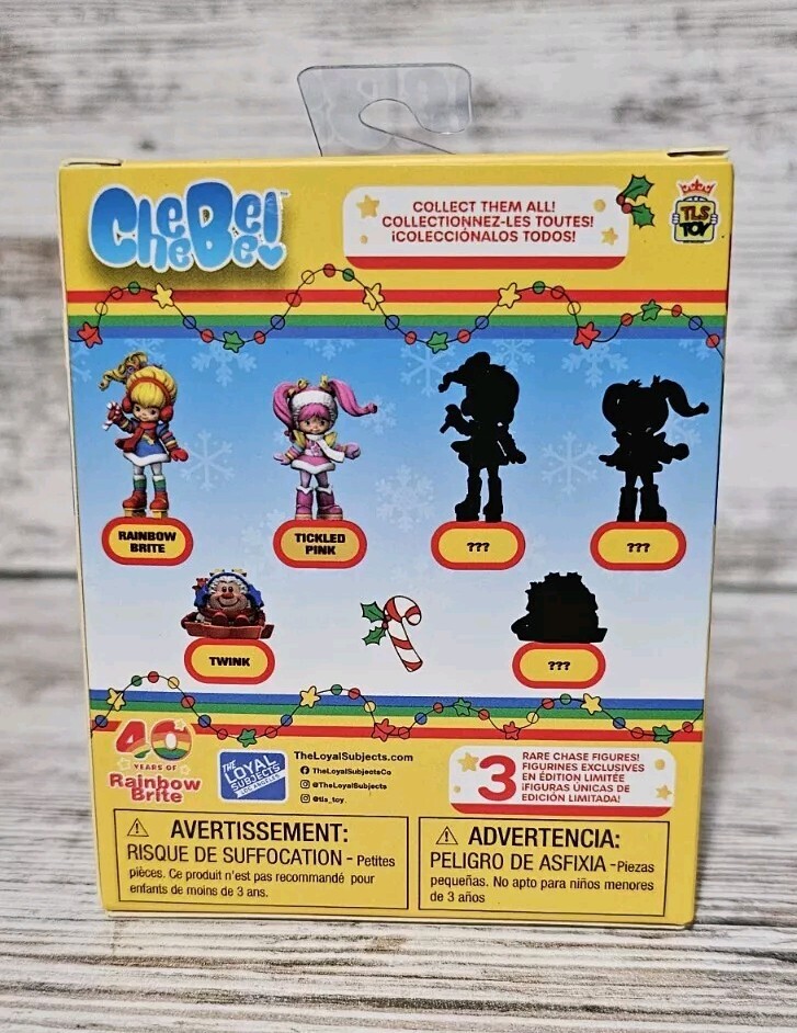 Chee Bee Rainbow Brite Tickled Pink Figure New 2024 Christmas | eBay