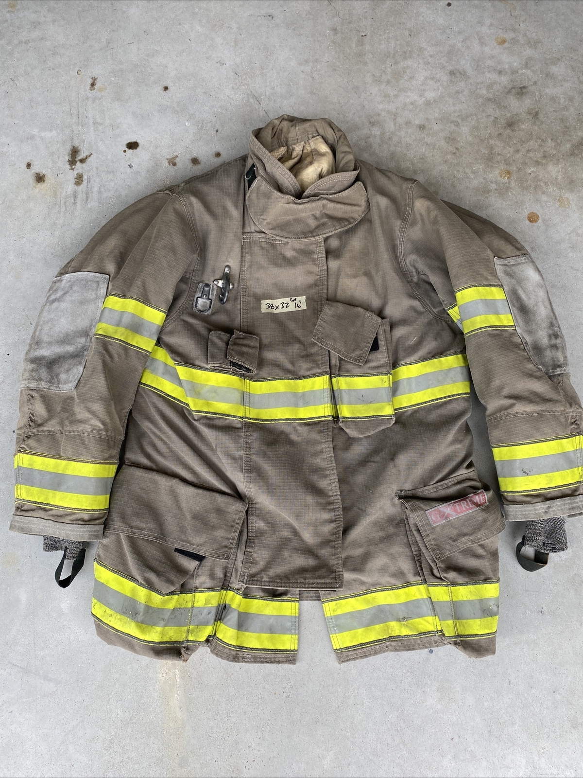 Firefighter Globe Turnout Bunker Coat 38 X 32 G-Xtreme 2016 Dark Brown ...