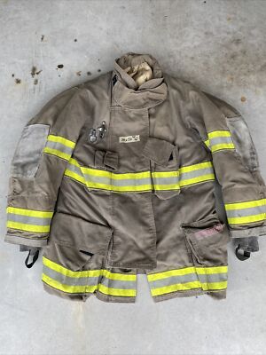 Firefighter Globe Turnout Bunker Coat 38 X 32 G-Xtreme 2016 Dark Brown ...