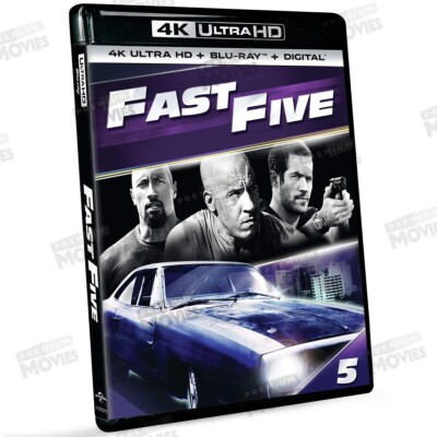 Fast Five 2011 4k Ultra Hd Blu Ray 2 Disc Us Release Wvin Diesel 7604