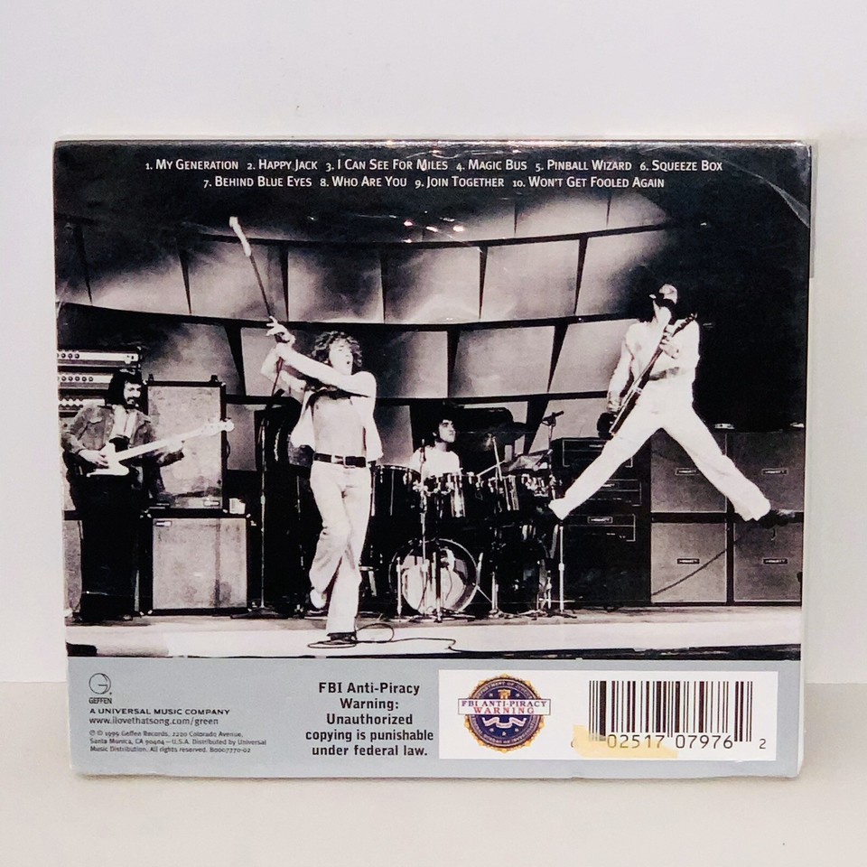 New & Factory Sealed The Millennium Collection: The Best of The Who CD ...