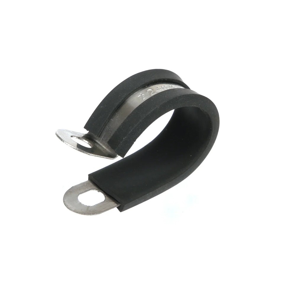 6-24MM Rubber Lined P Clips Hose Pipe Clamp Cable Mounting Clip ...