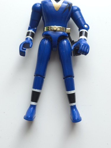 Bandai Mighty Morphin Power Rangers Blue Alien Ranger Action Figure ...