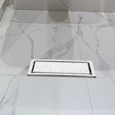 Linear Drain Professional Shower Drain Stainless Steel Odor Proof Floor ...