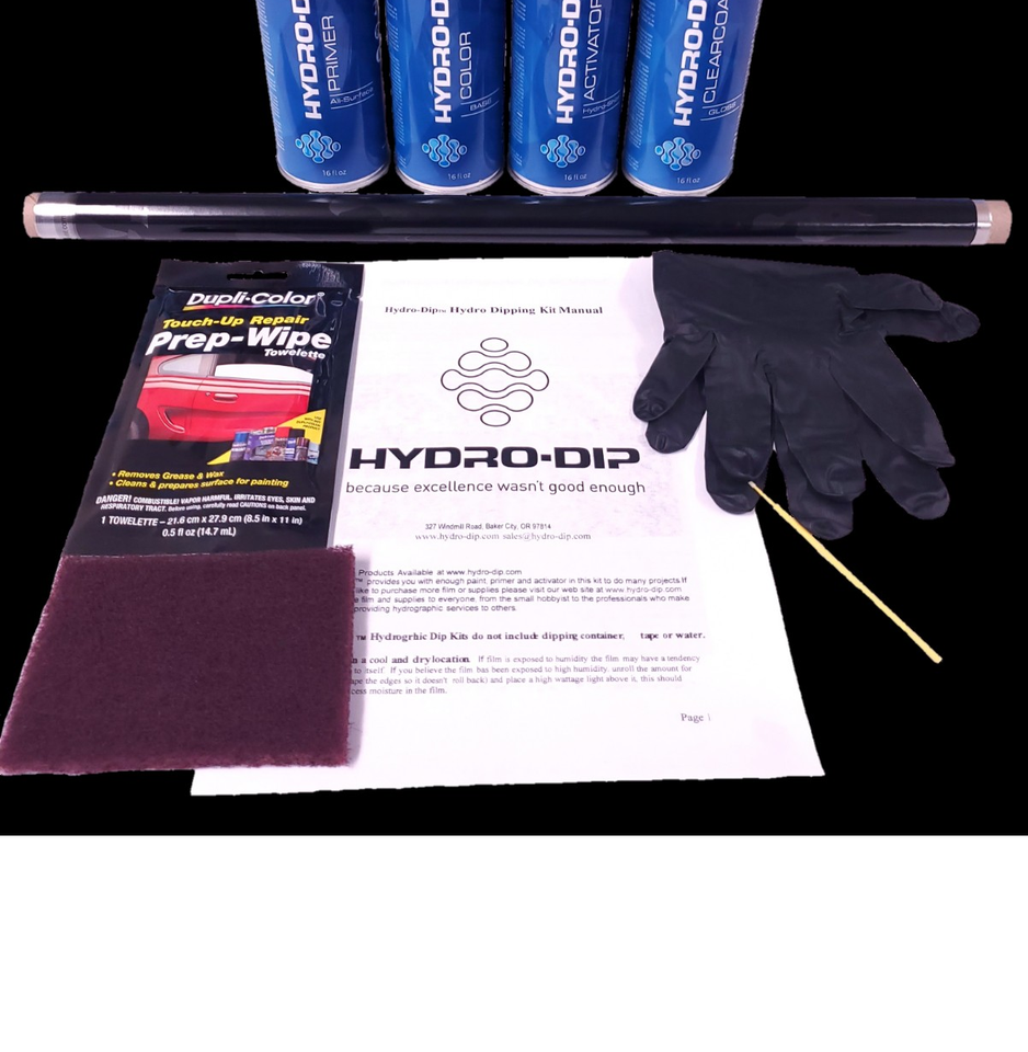 Hydro Dip Hydrographic Film Dip Kit Brown Snake Skin (50 cm) 16 oz ...