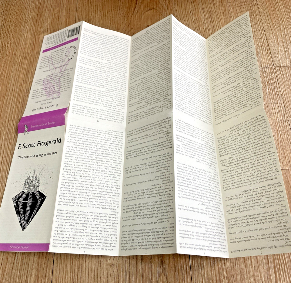 3 Travelman Short Story Fold Out Books Inc Roald Dahl, PG Wodehouse for ...