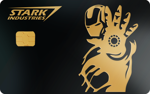 2-Pack Iron Man Stark Industries Credit Card Skin | Marvel Superhero ...