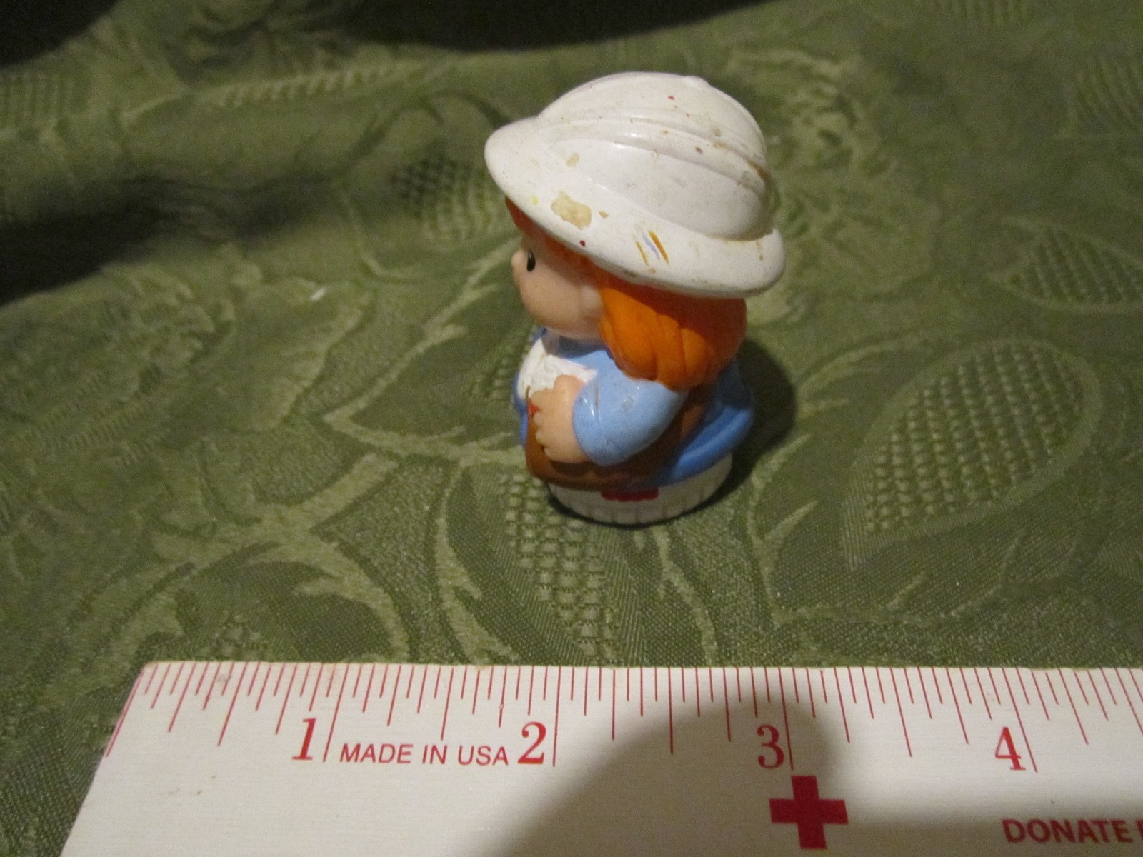 Fisher Price Little People Girl Mailman Mail Letter Carrier Town ...