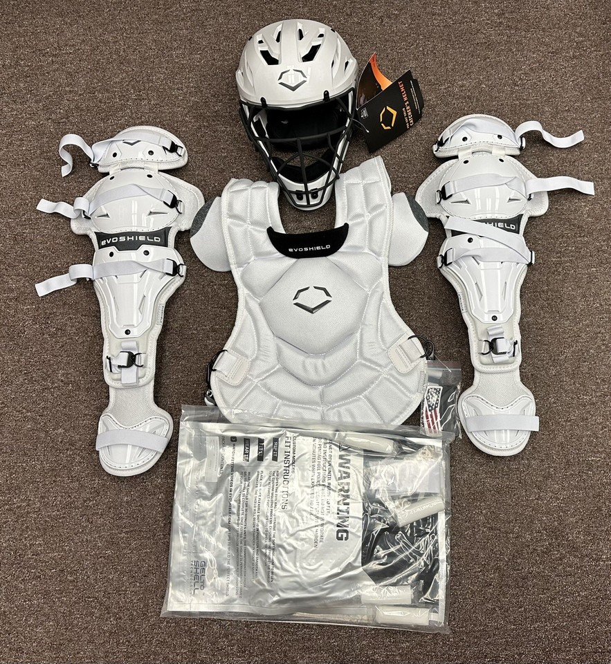 Evoshield G2S Pro-SRZ Intermediate Fastpitch Softball Catchers Gear Set ...
