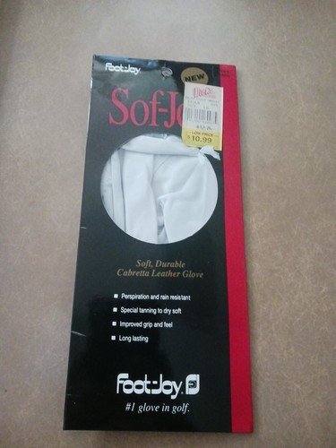 FootJoy Sof Joy Golf Glove Cabretta Leather Mens Large water repellent ...