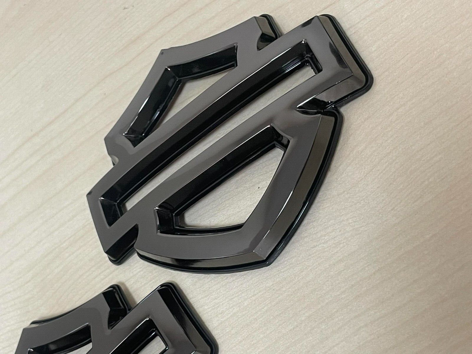 Harley Davidson CVO Emblems Black & GunBlack | Customized | Clear ...