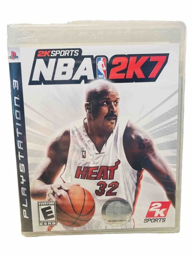NBA 2K7 (Sony PlayStation 3, 2006) NEW SEALED PS3 Shaq Shaquille O'Neil ...