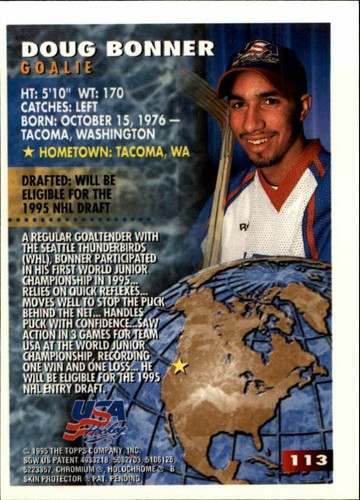 1994-95 Finest #113 Doug Bonner RC - NM-MT | eBay