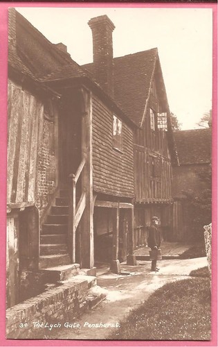 The Lych Gate, Penshurst, Kent postcard. Real Photo. | eBay UK