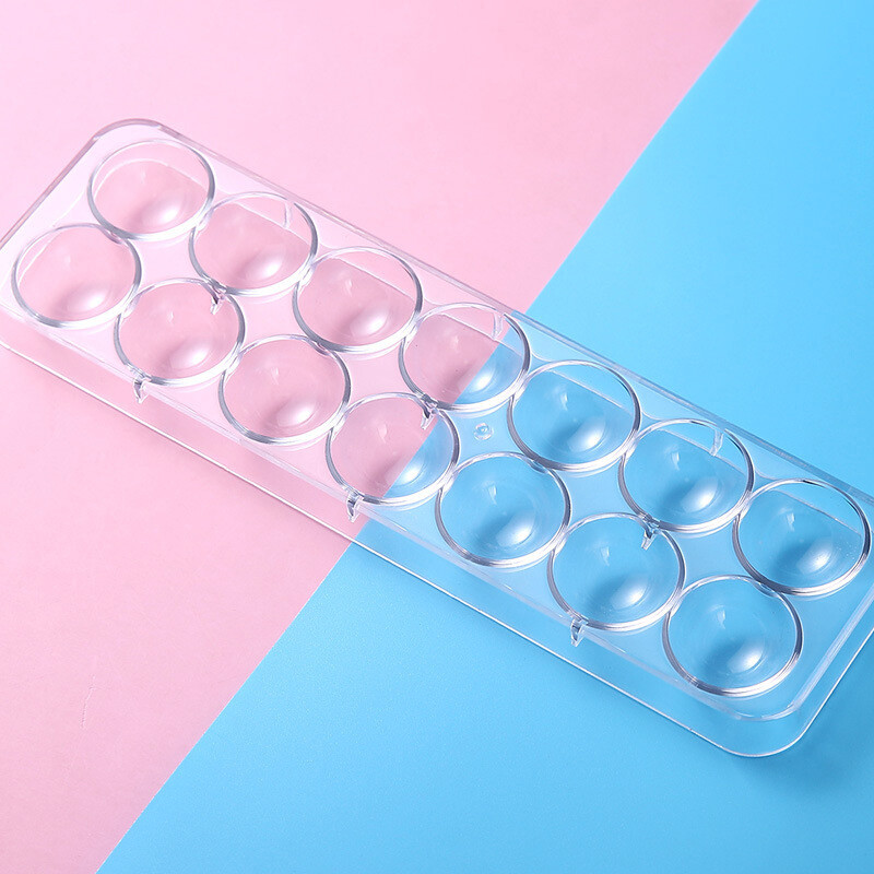 14 Semi-circular Star Chocolate Mold Pc Plastic Pudding Baking Mold~ | eBay