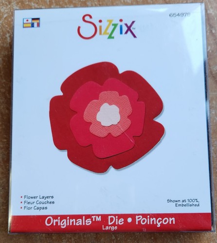 Sizzix Originals Die Cut, Large, Flower Layers shapes, By Emily Humble ...