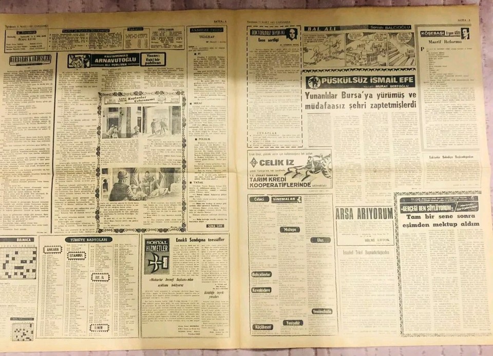 Sharon Tate 1971 Mega Rare Turkish Magazine Newspaper | eBay