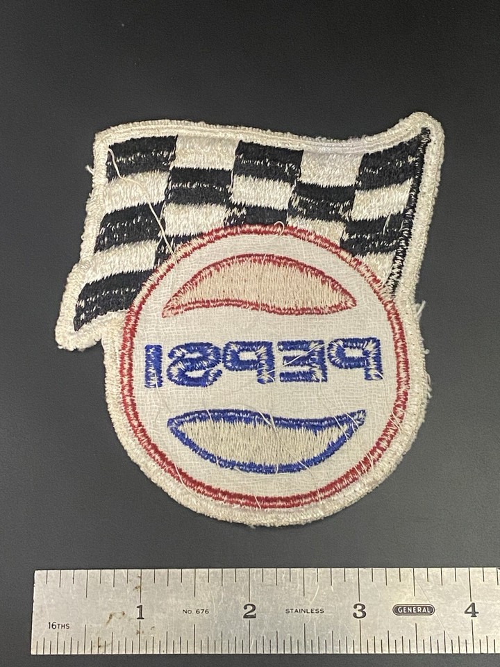 VTG Pepsi Checkered Racing Flag 4” Patch | eBay