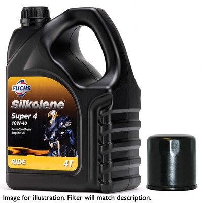 Harley Davidson FXDB Street Bob (EFI) 2015 Super 4 Oil and Filter Kit ...