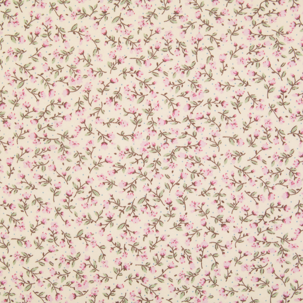 Vintage Floral Fabric