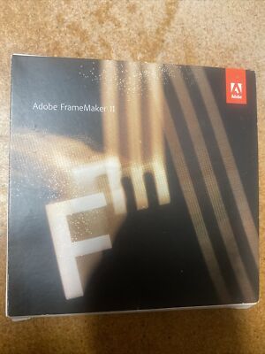 Adobe FrameMaker 11 Upgrade for Windows | eBay