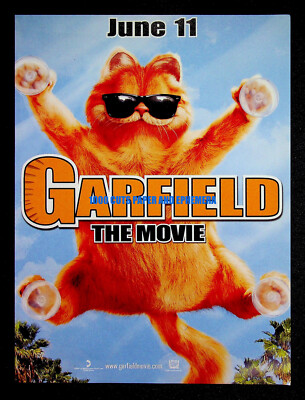 Garfield the Movie 20th Century Fox 2004 Trade Print Magazine Ad Poster ...