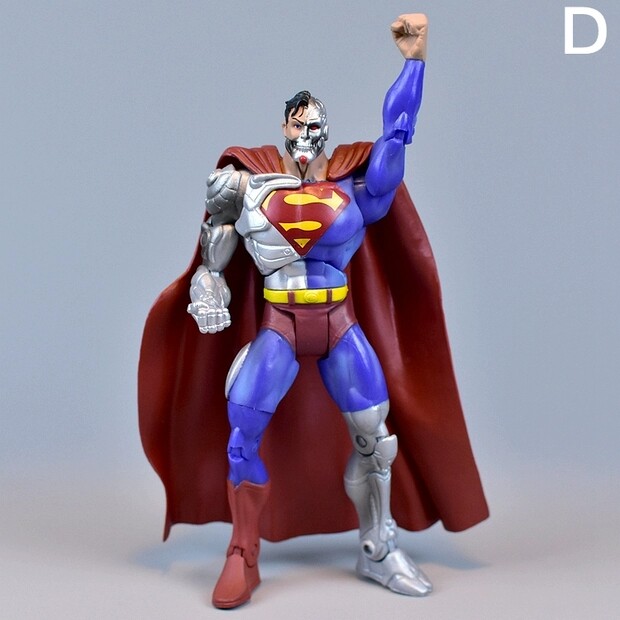 DC Direct Collectibles Superman Cyborg Superman action figure 6" LOOSE ...