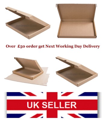 100 Cardboard C4/A4 Royal Mail Large Letter Postal Postage Mailing ...
