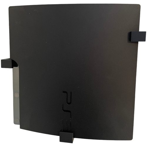 Sony PlayStation 3 PS3 Slim Wall Mount Bracket System Stand Display ...