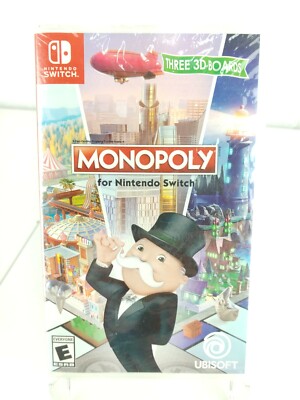 Nintendo Switch Monopoly Ubisoft Rated E Everone Hasbro New Sealed 887256032043| eBay
