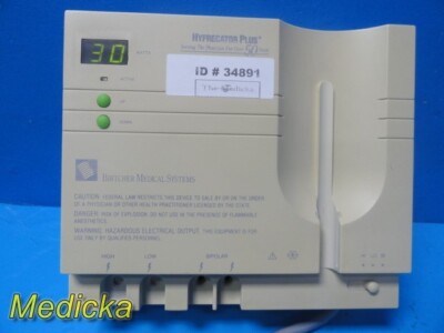 Birtcher Medical 7-797 Hyfrecator Plus Electro-Surgical Console ~ 34891 ...