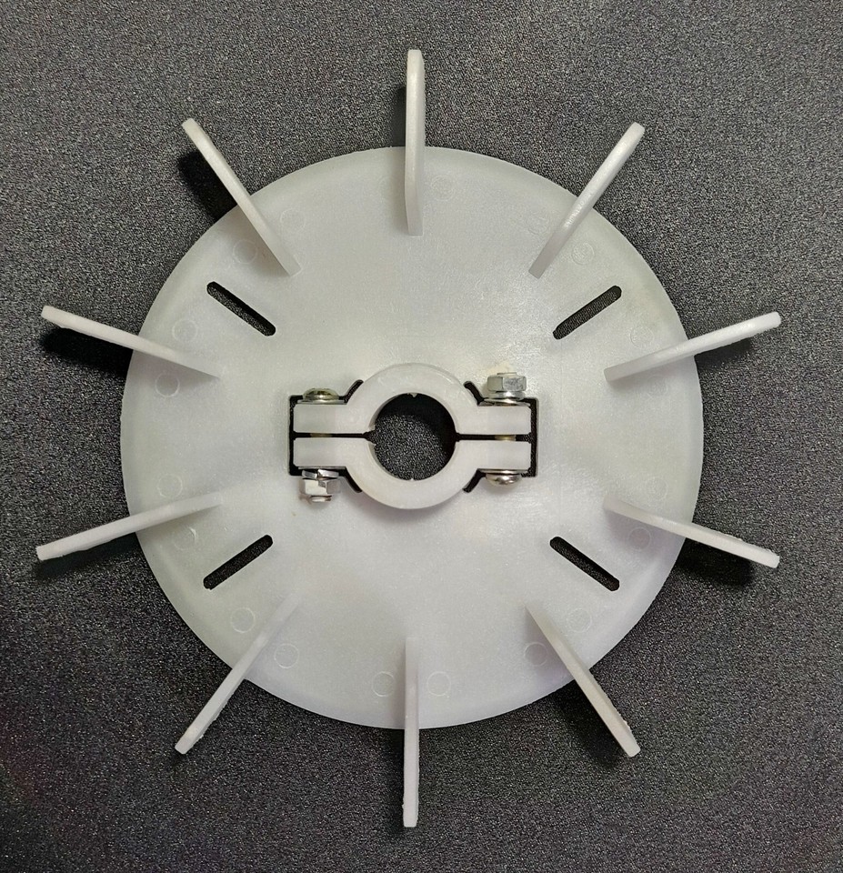 Adjustable Bore Plastic Cooling Fan For 2HP Electric Motors New | eBay