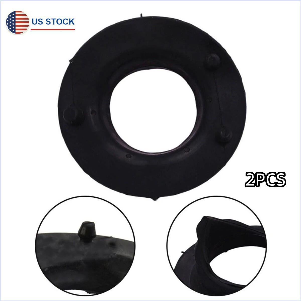 2 pcs Rear Coil Spring Seat Lower Rubber For 2006-2011 Honda Civic ...