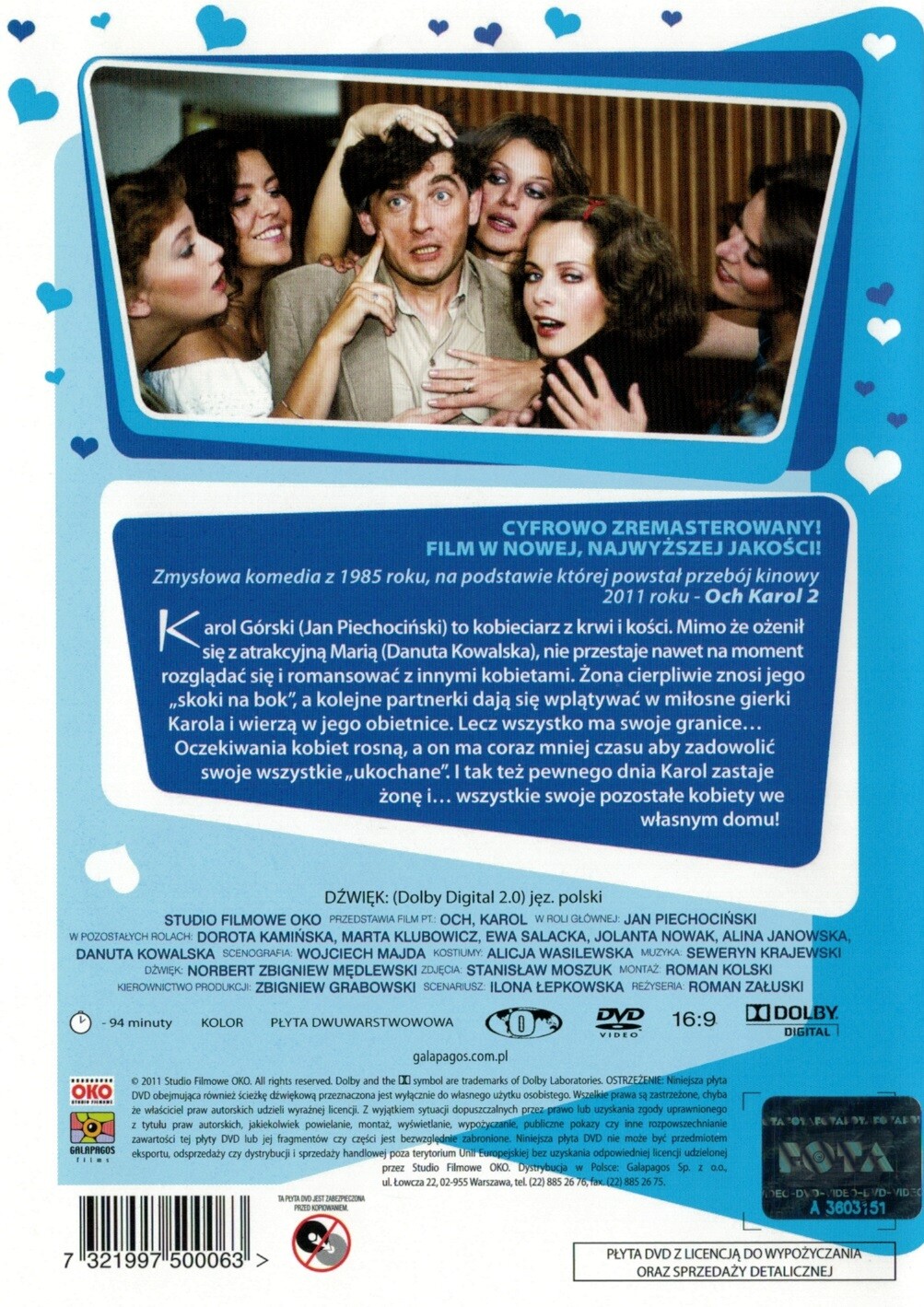 Och, Karol (DVD) 1985 Jan Piechocinski POLISH POLSKI | eBay