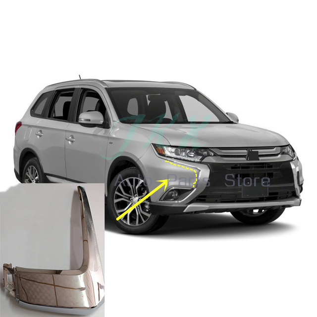 6407A146 Right Chrome Strip On Bumper Center k For MITSUBISHI OUTLANDER ...